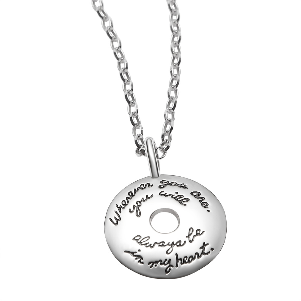  Always In My Heart Sterling Silver Necklace BB Becker